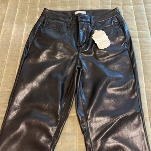 Altar'd State | Pants & Jumpsuits | Altard State Black Flare Faux ...